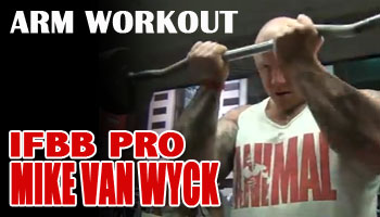 Mike Van Wyck Trains Arms 12-Weeks into Pec Surgery Recovery | Muscle ...