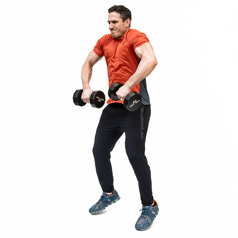 How to Do a Dumbbell Power Clean | Muscle & Fitness