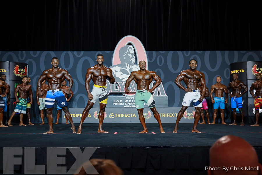 Comparisons - Men's Physique - 2019 Olympia | Muscle & Fitness