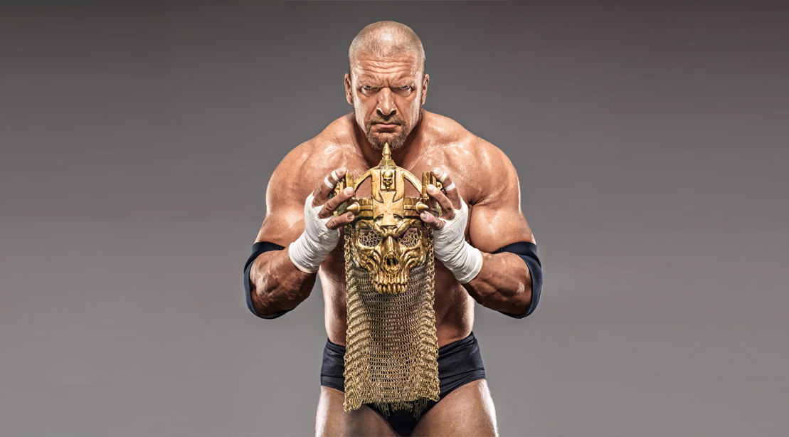 The Game-Changer: WWE Champion Triple H Is On Top of the World | Muscle ...