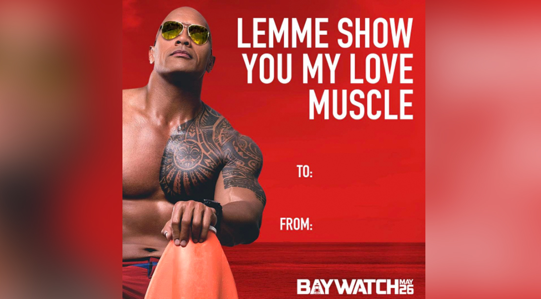 The Rock Posts Valentine's Day Card for You | Muscle & Fitness
