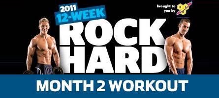 Rock Hard Challenge Month 2 Workout | Muscle & Fitness