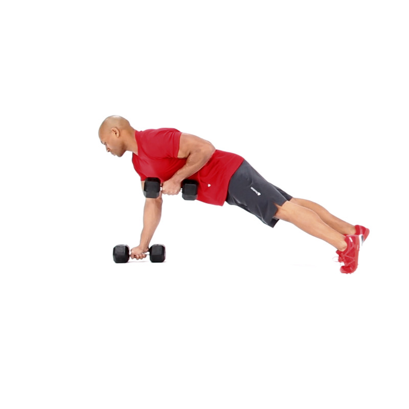 How to Properly Execute a Plank Row | Muscle & Fitness