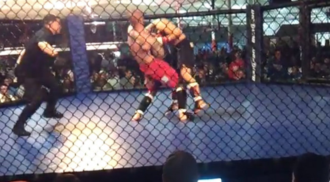 Check Out This Peculiar MMA Fight Finish | Muscle & Fitness