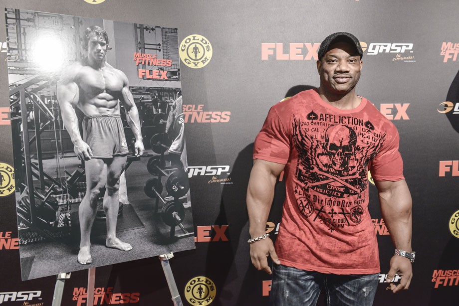 Bodybuilding Event: Arnold Schwarzenegger Party at Gold's Gym Venice ...