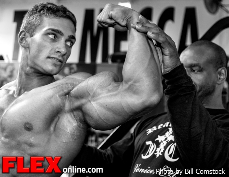 Cody Montgomery at Golds Venice | Muscle & Fitness