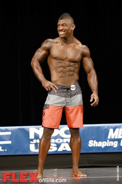 Antonio Baker - Mens Physique - 2012 Junior USA | Muscle & Fitness