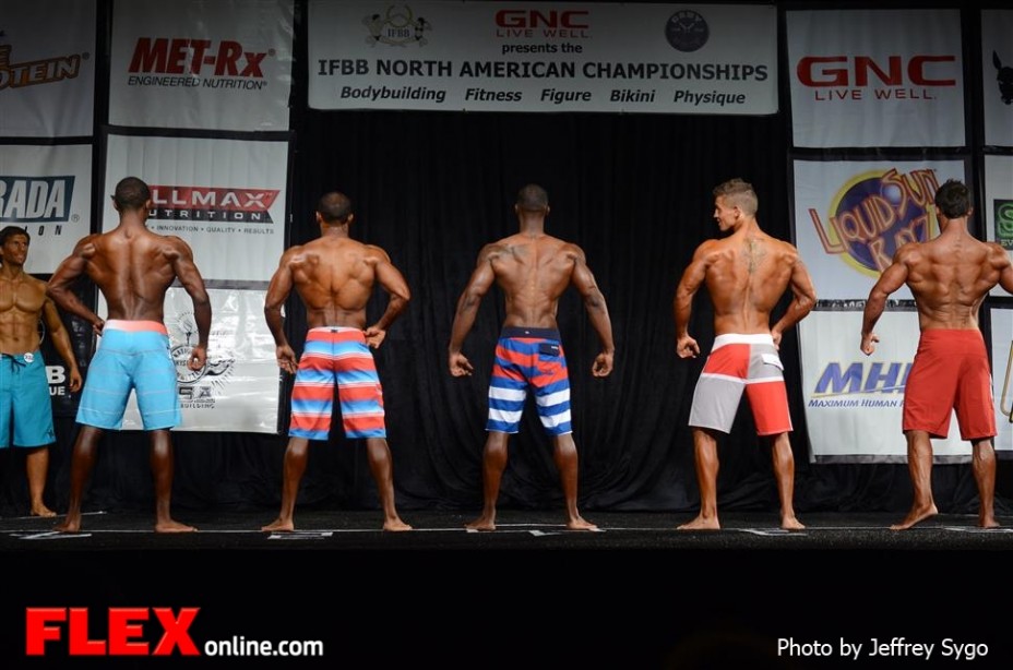 Comparisons - Men's Physique B - 2013 North Americans | Muscle & Fitness