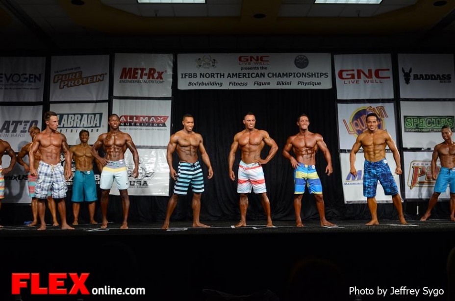 Comparisons - Men's Physique B - 2013 North Americans | Muscle & Fitness
