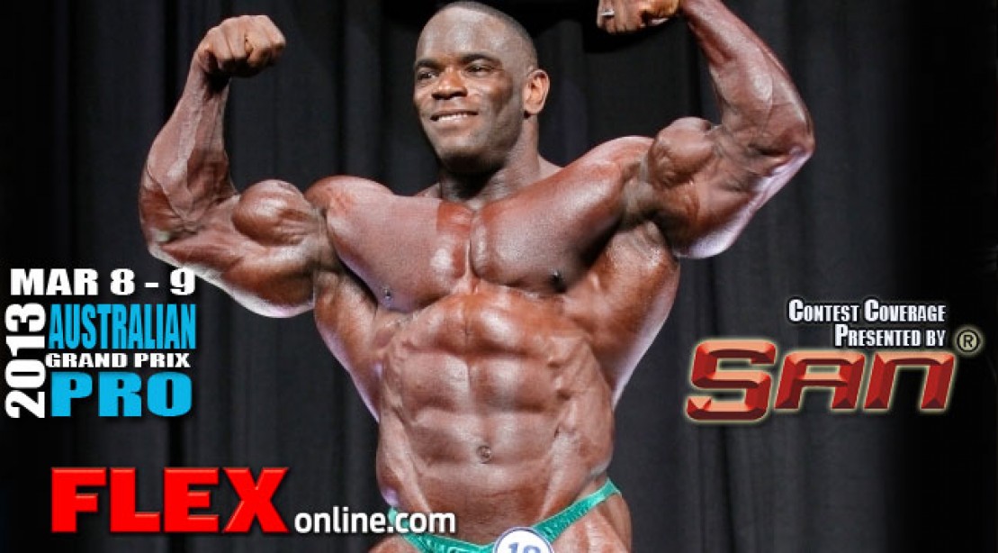 Why is Johnnie Jackson out of 2013 Aus Pro | Muscle & Fitness