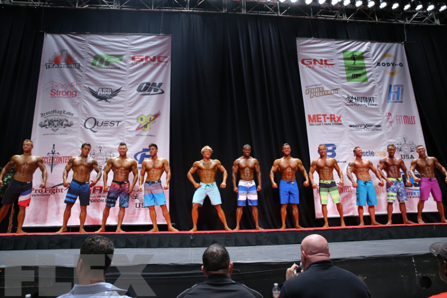 Men's Physique Class D - Comparisons | Muscle & Fitness