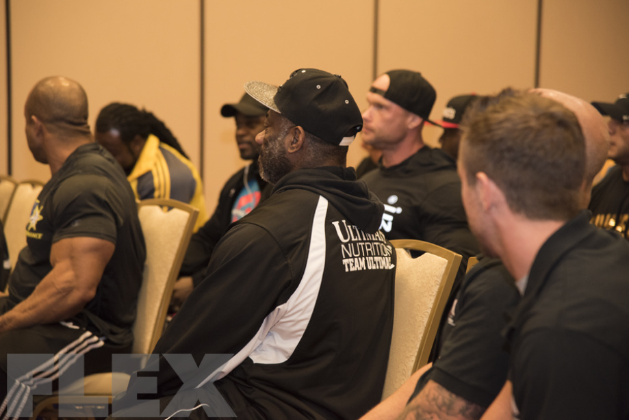 The 2016 Olympia Athlete Meeting | Muscle & Fitness
