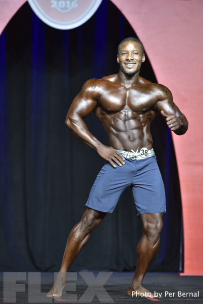 Antoine Weatherspoon - Men's Physique - 2016 Olympia | Muscle & Fitness