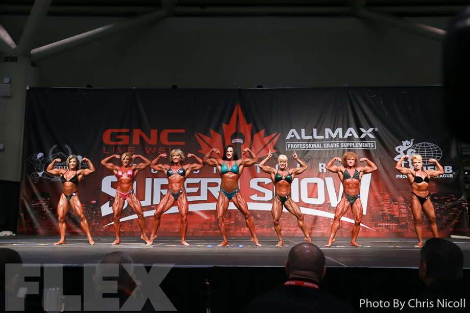 Women's Bodybuilding Comparisons - 2016 IFBB Toronto Pro Supershow ...