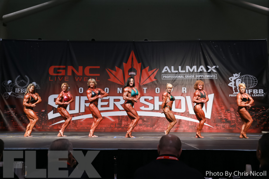 Women's Bodybuilding Comparisons - 2016 IFBB Toronto Pro Supershow ...