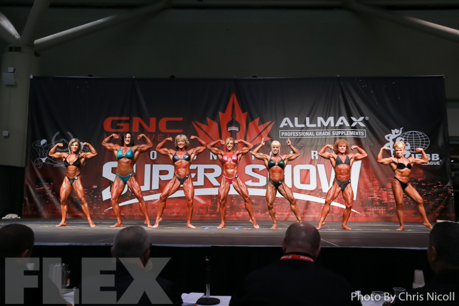 Women's Bodybuilding Comparisons - 2016 IFBB Toronto Pro Supershow ...