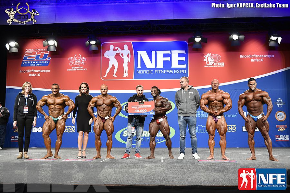Final Comparisons & Awards - Open Bodybuilding - 2016 IFBB Nordic Pro ...