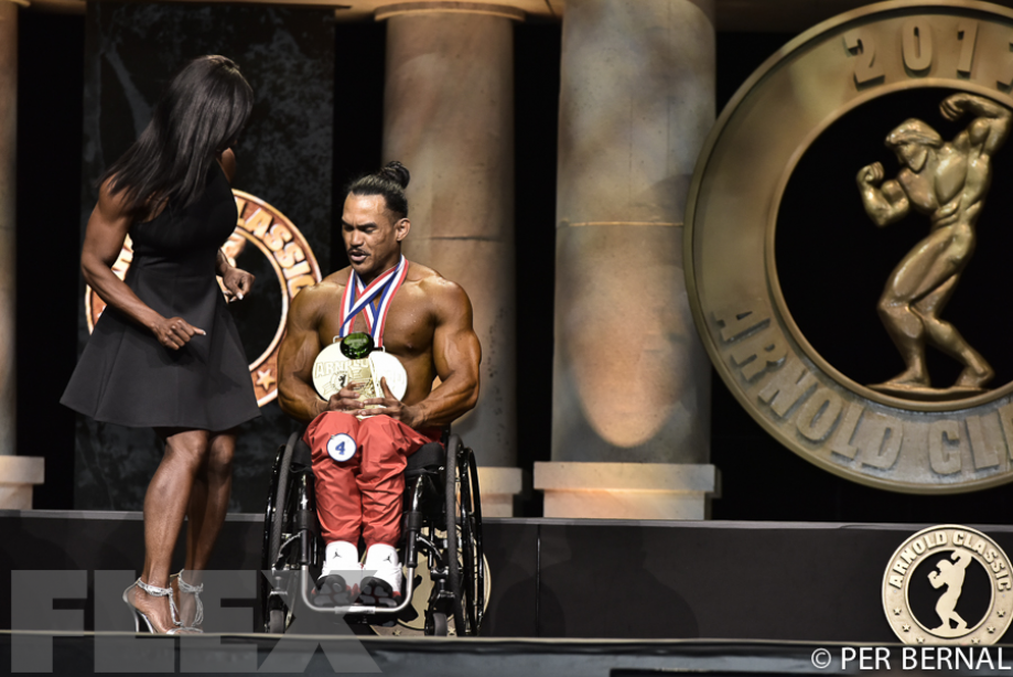Pro Wheelchair Final Posedown & Awards - 2017 Arnold Classic | Muscle ...