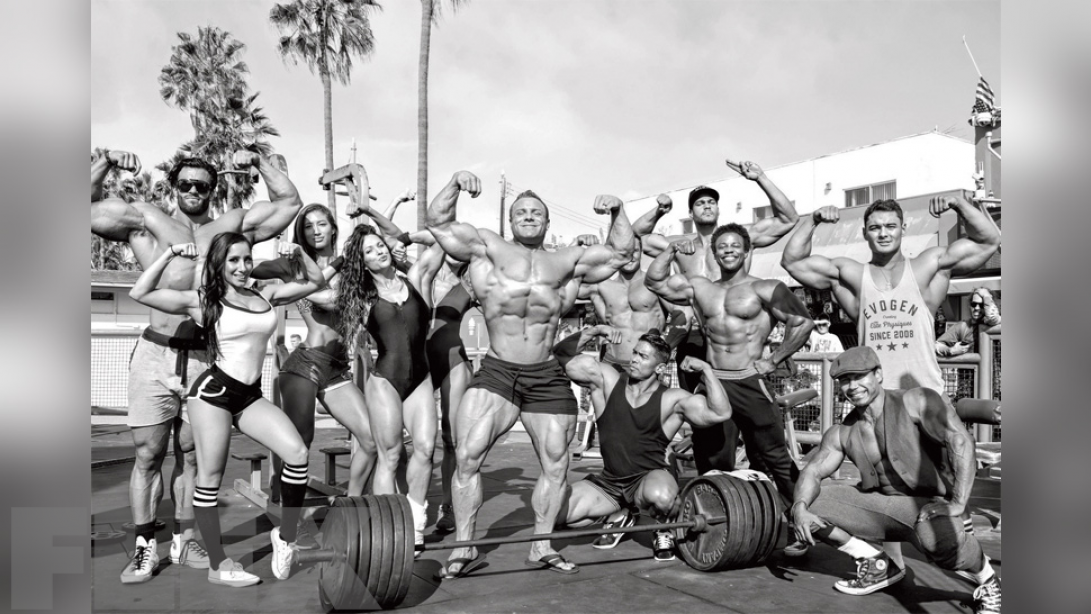 A Star-Studded Photo Shoot at Muscle Beach, CA | Muscle & Fitness