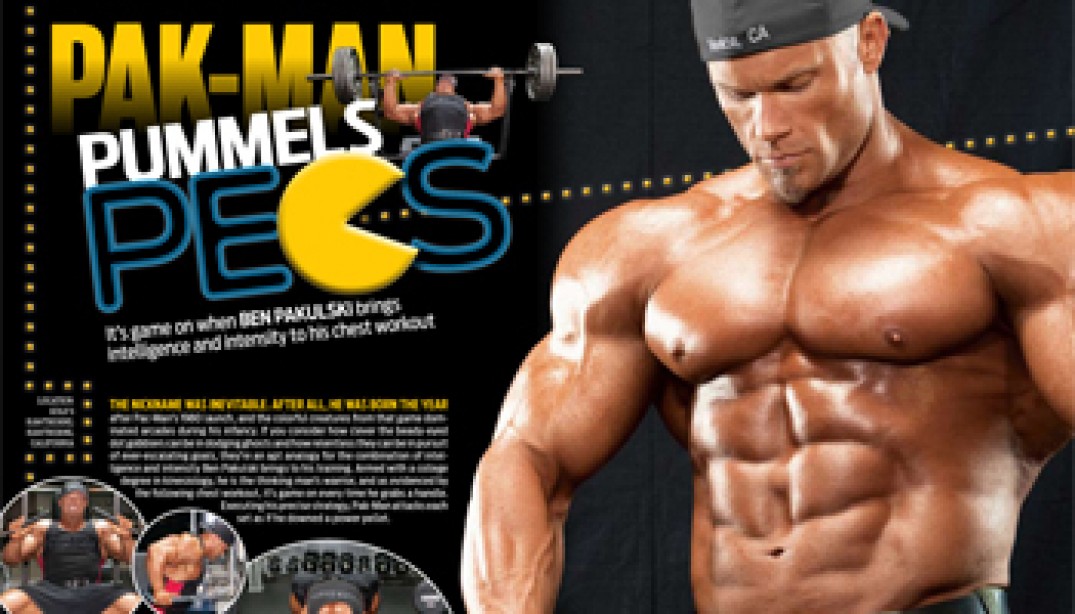 Pak-Man Pummels Pecs | Muscle & Fitness