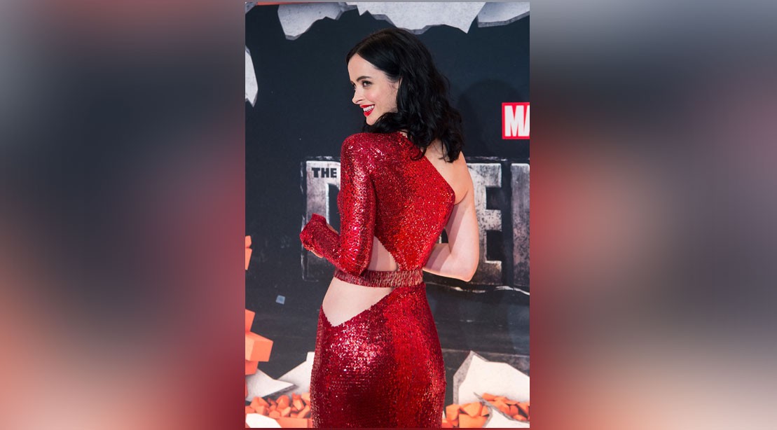 Krysten Ritter is Ravishing in Red Cutout Gown | Muscle & Fitness