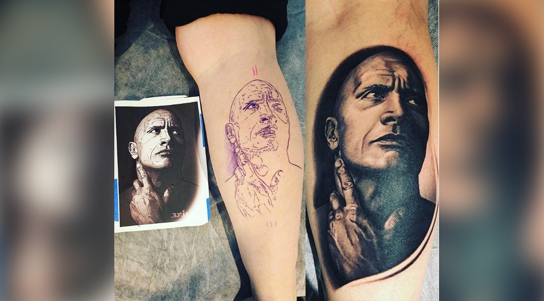 The Internet's Craziest Tattoos of The Rock | Muscle & Fitness