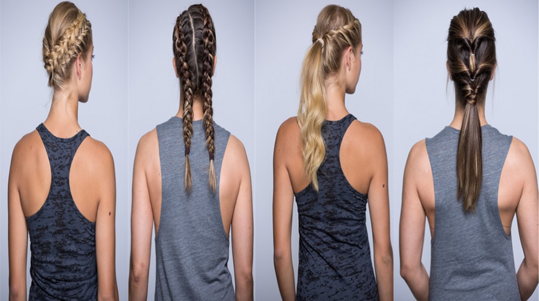 4 Pretty And Easy Gym Hairstyles Muscle And Fitness