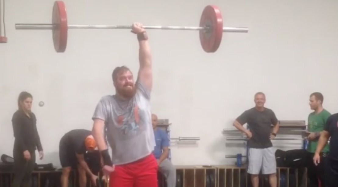 Watch: James Spurgin Performs Incredible Olympic Lifts With One Arm ...