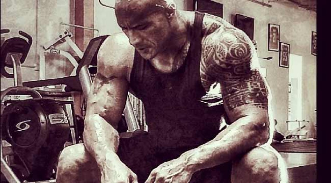 The Rock: 'Empty Gym, The Iron Paradise, This is My Therapy' | Muscle ...