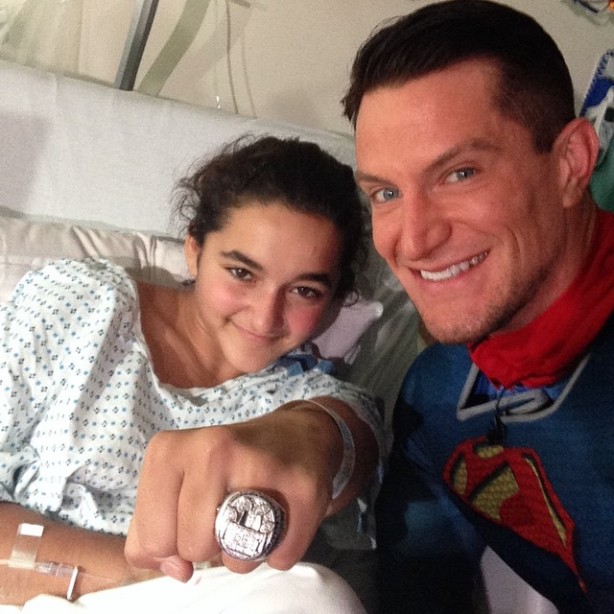 Steve Weatherford Becomes Superman for a Day | Muscle & Fitness