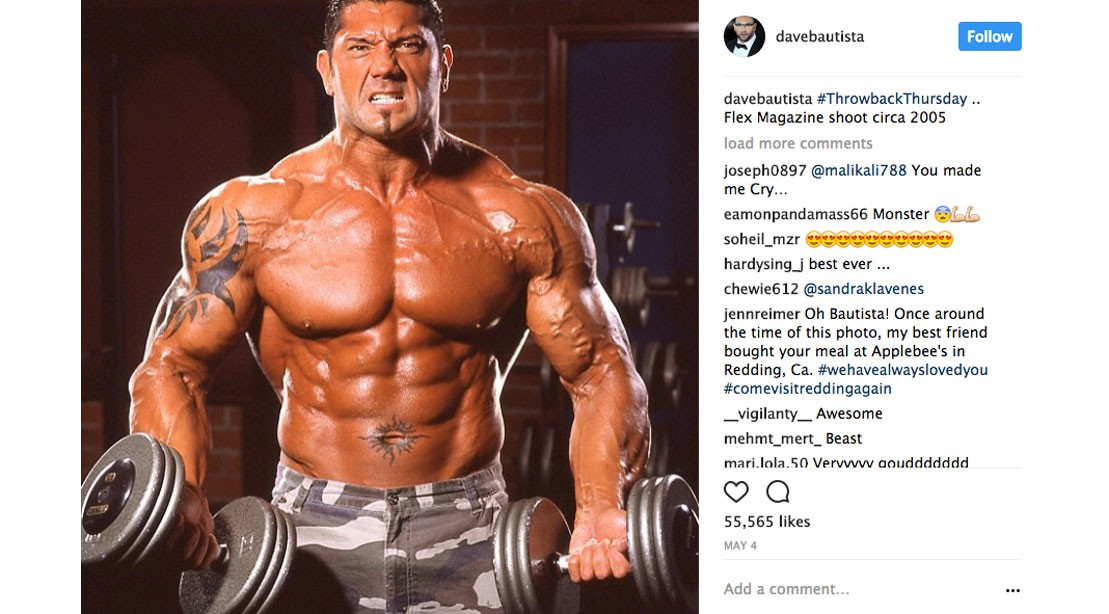 13 Ripped Celebrities and Strongmen Who Dominate the Instagram Workout ...