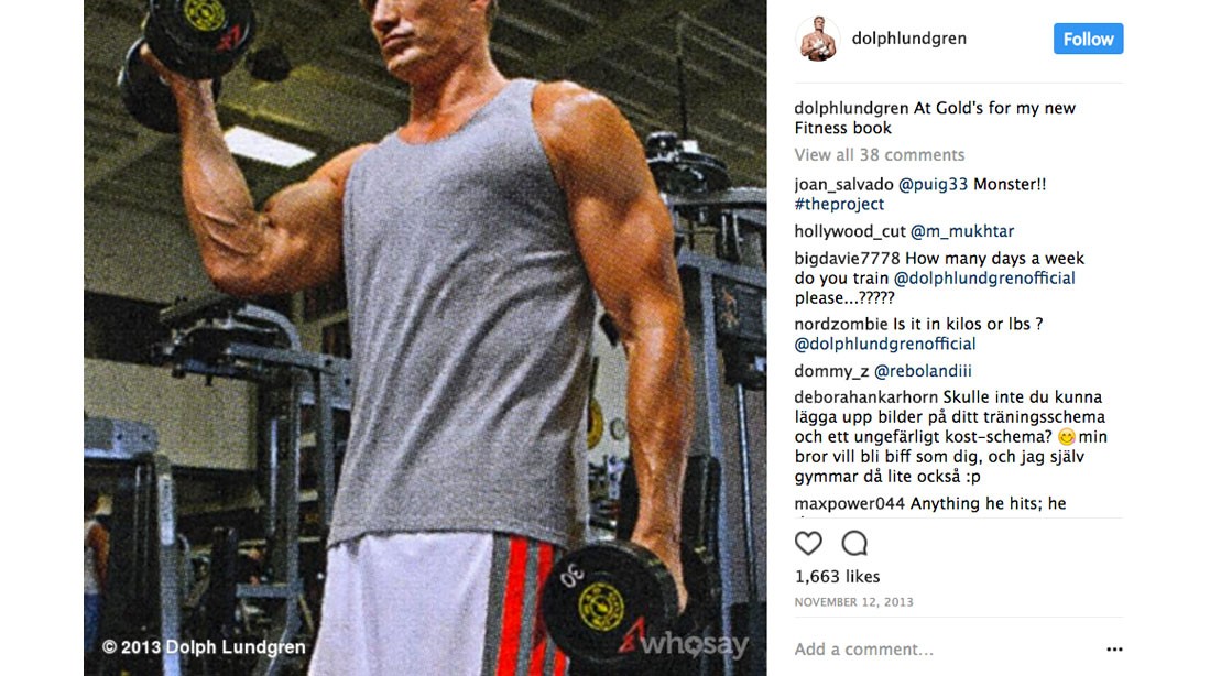 13 Ripped Celebrities and Strongmen Who Dominate the Instagram Workout ...