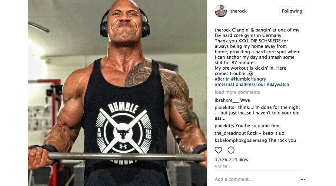 13 Ripped Celebrities and Strongmen Who Dominate the Instagram Workout ...