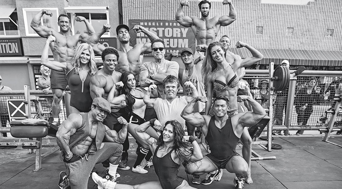 Vintage Muscle - Arnold Schwarzenegger Revisits Muscle Beach | Muscle ...