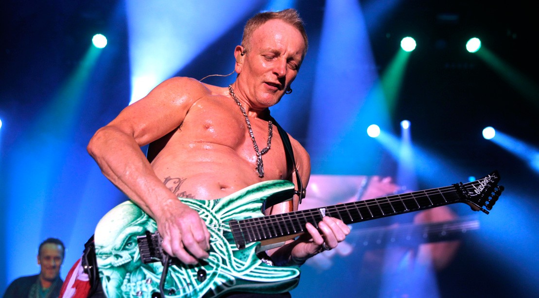 Def Leppard Guitarist Phil Collen's Hotel Workout | Muscle & Fitness