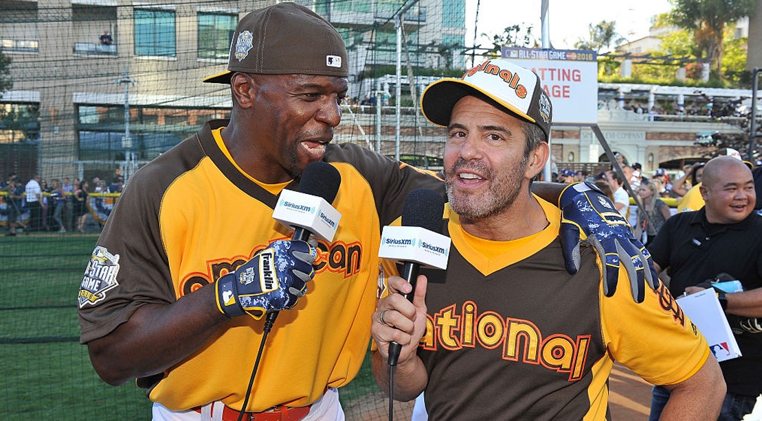 Terry Crews Dazzles All Star MLB Baseball Fans With Dancing Pecs at ...